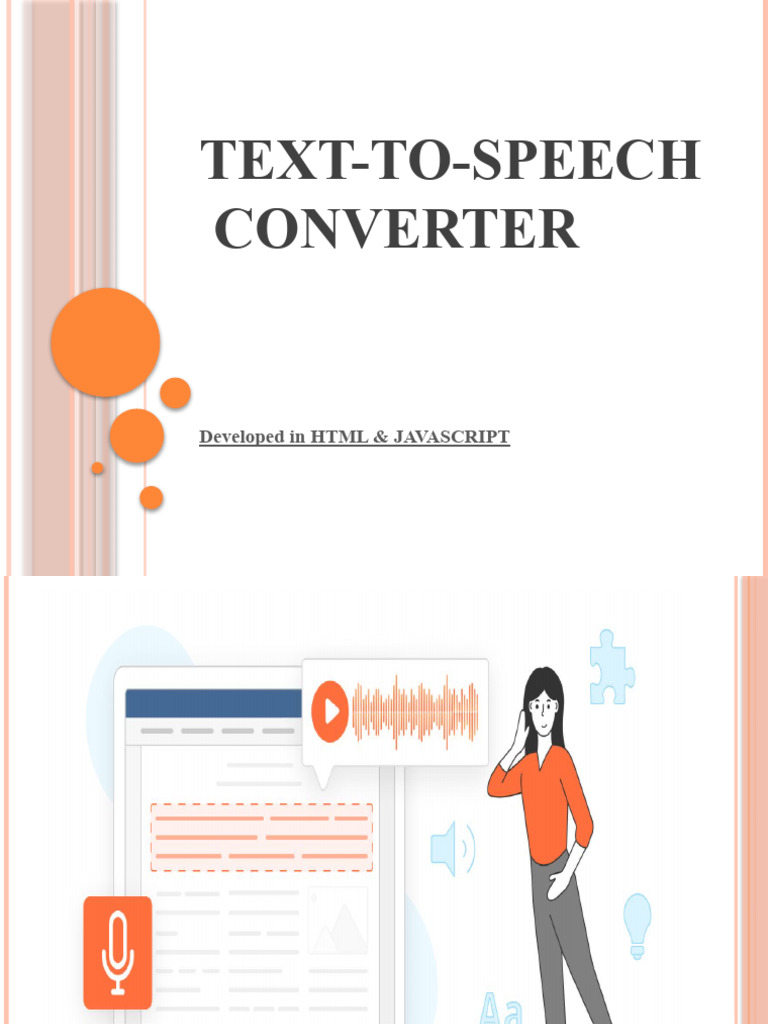 Text to Speech | PDF | Speech Synthesis | Web Development