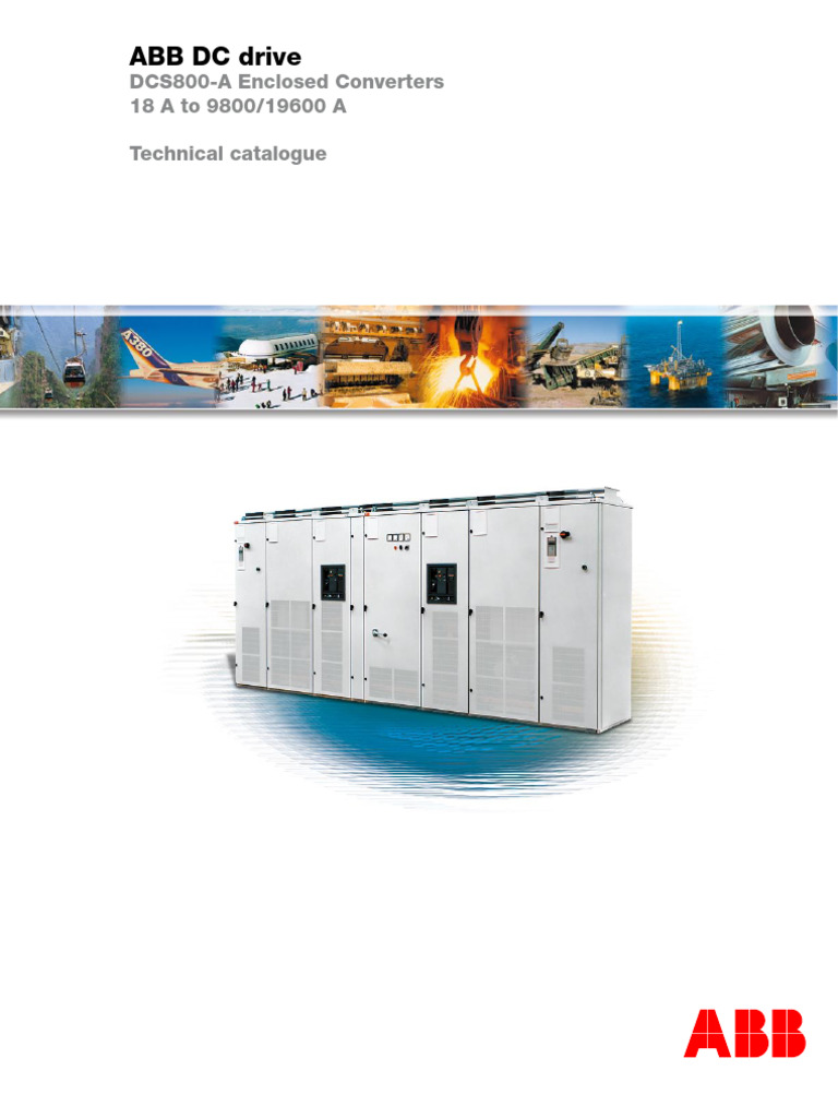 Szafy8kA - 3ADW000198R0101 DCS800-A Technical Catalogue e A | PDF | Electric Motor | Alternating ...