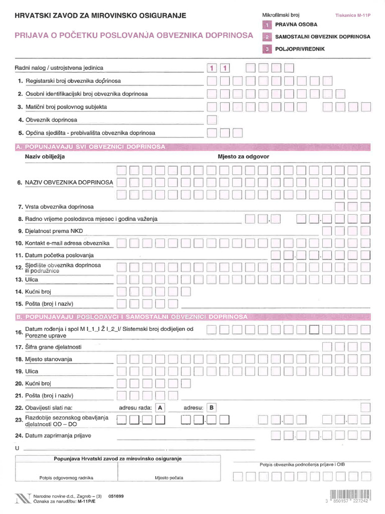 Tiskanica M 11p | PDF