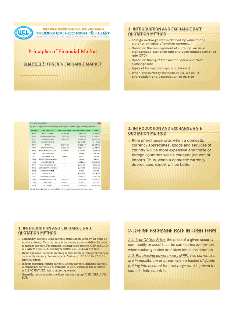 Understanding Foreign Exchange Rates | PDF | Exchange Rate | Currency