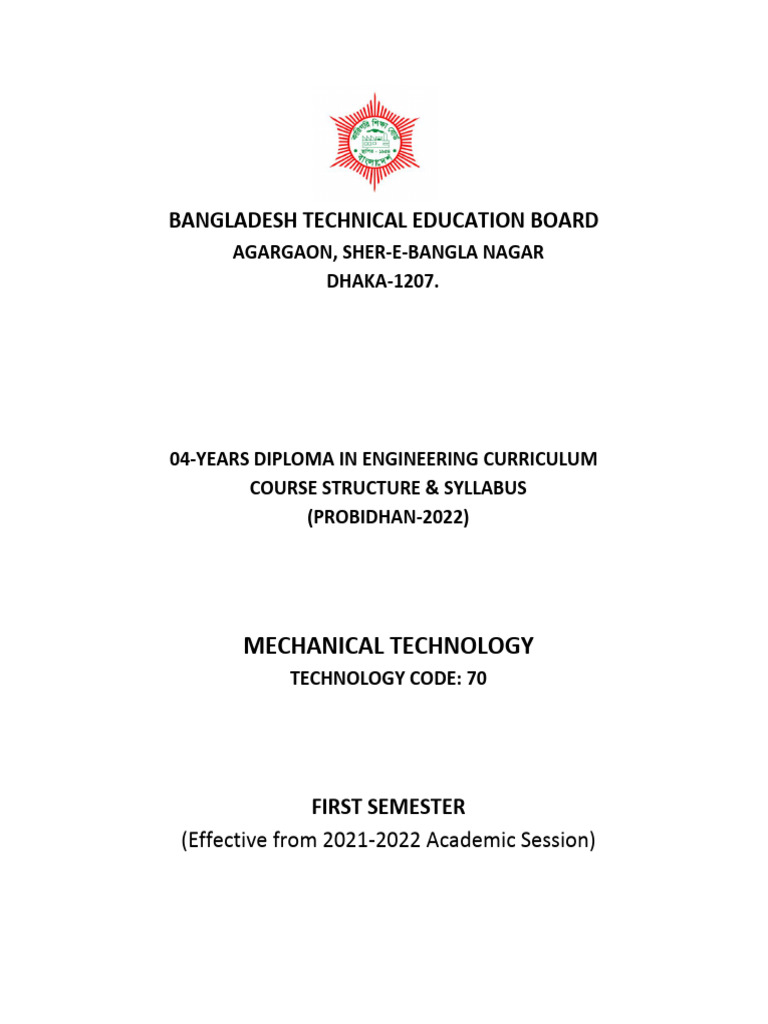 70-Mechanical Technology | PDF | Matrix (Mathematics) | Technical Drawing