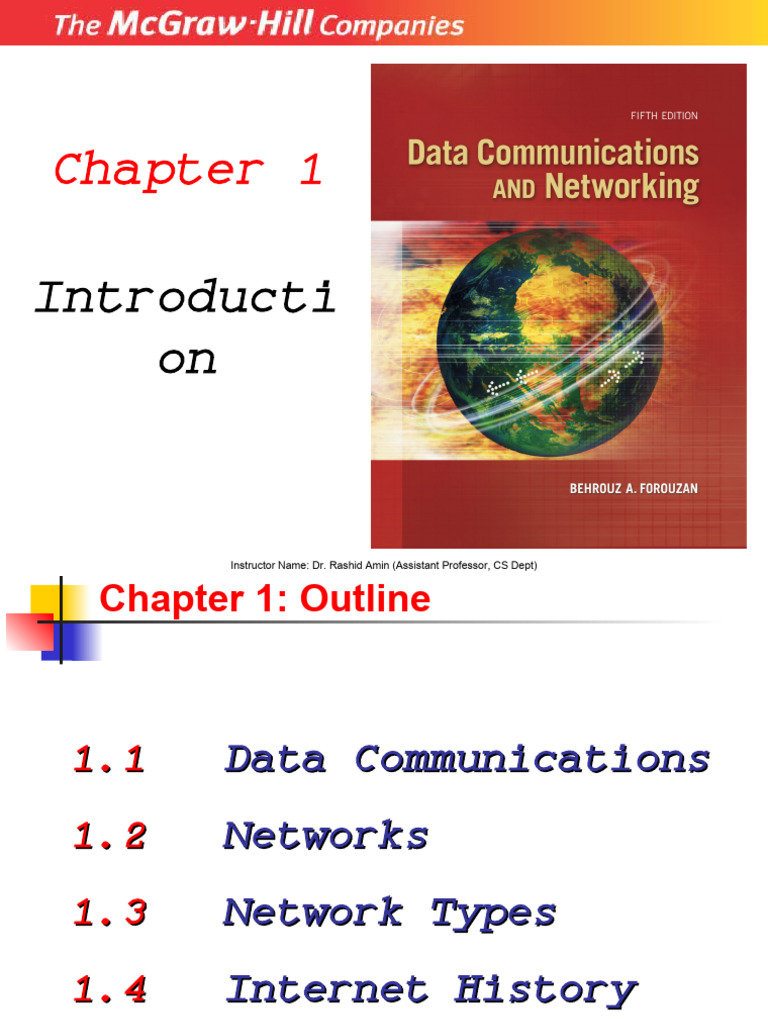 CH 01 | PDF | Computer Network | Wide Area Network