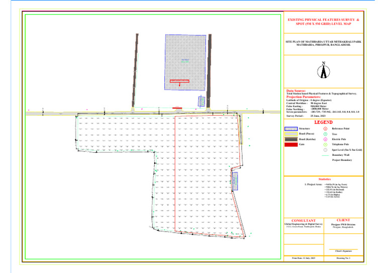 Mathbaria Uttar Mithakhali Park (Inches) - Model | PDF | Geophysics ...