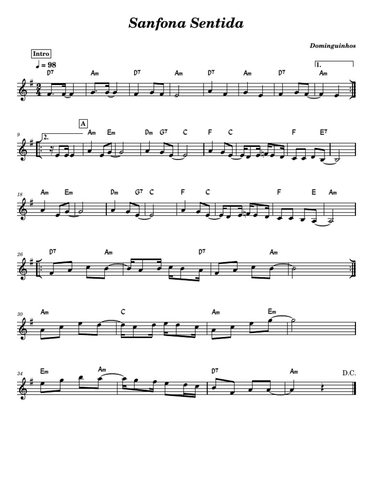 Sanfona Sentida | PDF