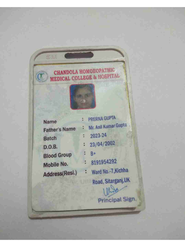 College Id Card | PDF