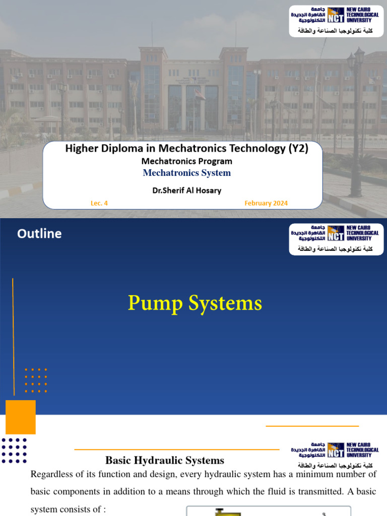 Lec 4 | PDF | Pump | Gear