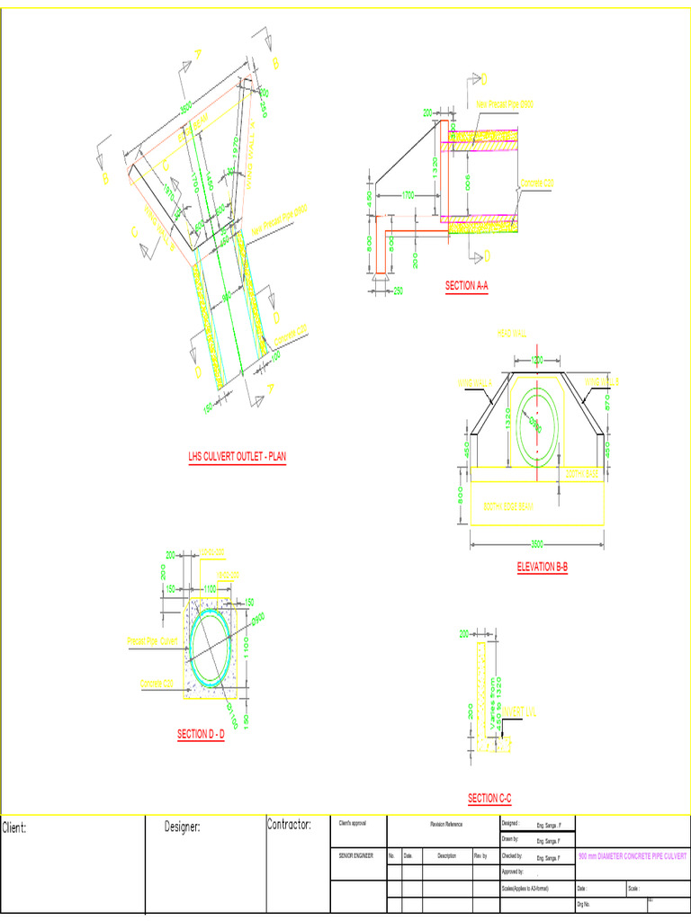 Civil Engineering Design Plan | PDF | Civil Engineering