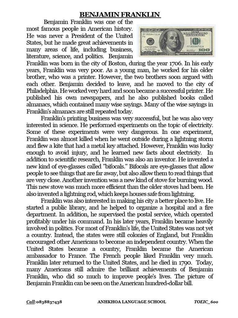 15 Benjamin Franklin | PDF | Benjamin Franklin