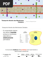 Transporte Transmembrana: Tipos e Mecanismos | PDF | Membrana celular ...