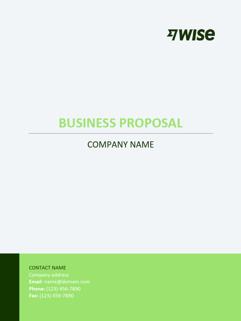 Business Proposal Template Guide | PDF | Contractual Term | Business ...