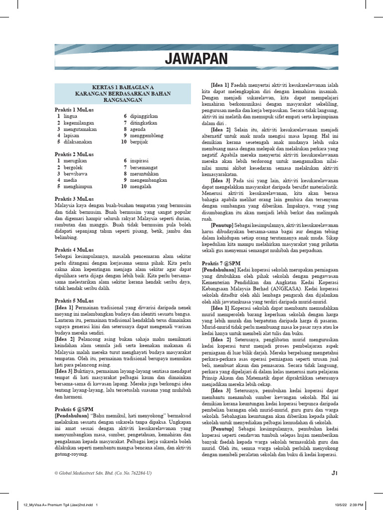 Aktiviti Kesukarelawanan dan Manfaatnya | PDF | Karier & Perkembangan ...