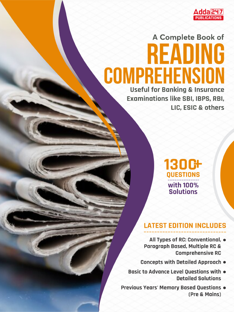 A Complete Book On Reading Comprehension | PDF | Reading (Process) | Learning Methods