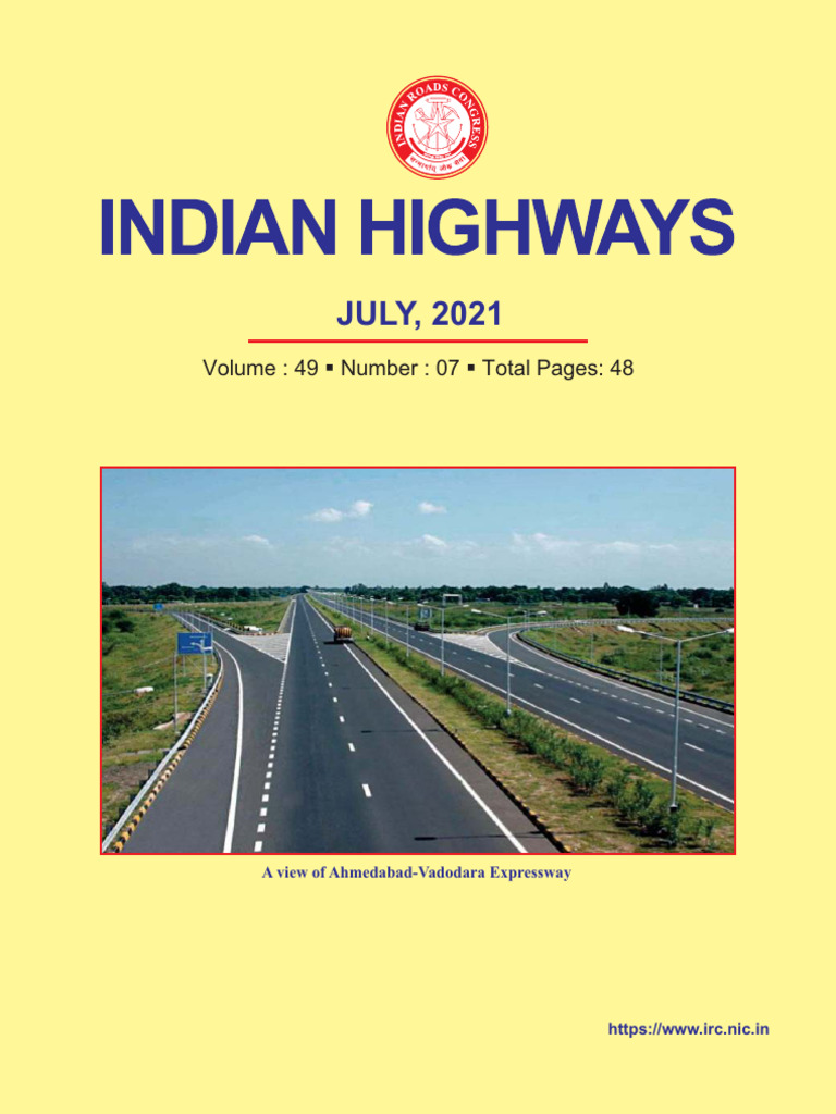 Ih July 2021 | PDF | Road | Infrastructure