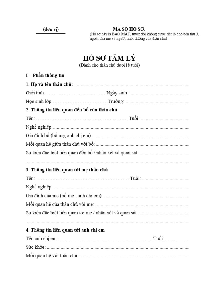 HSTL Benh An TC Duoi 18 | PDF