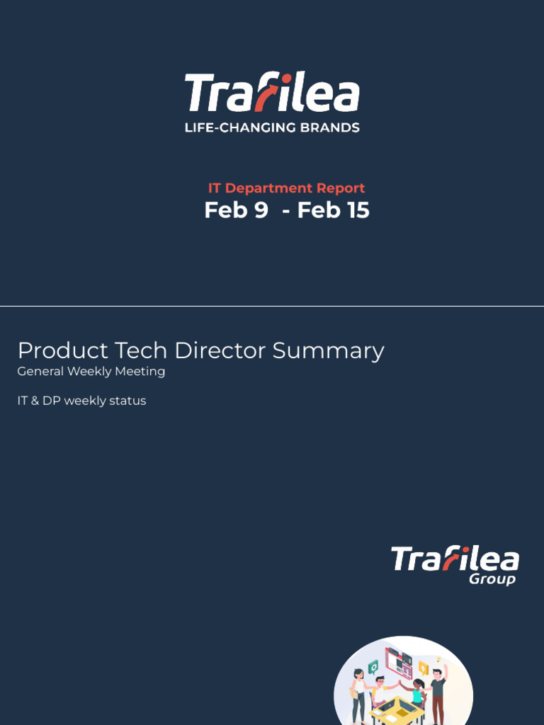 IT - DP Weekly Report - Feb 16 2024 | PDF | Computing