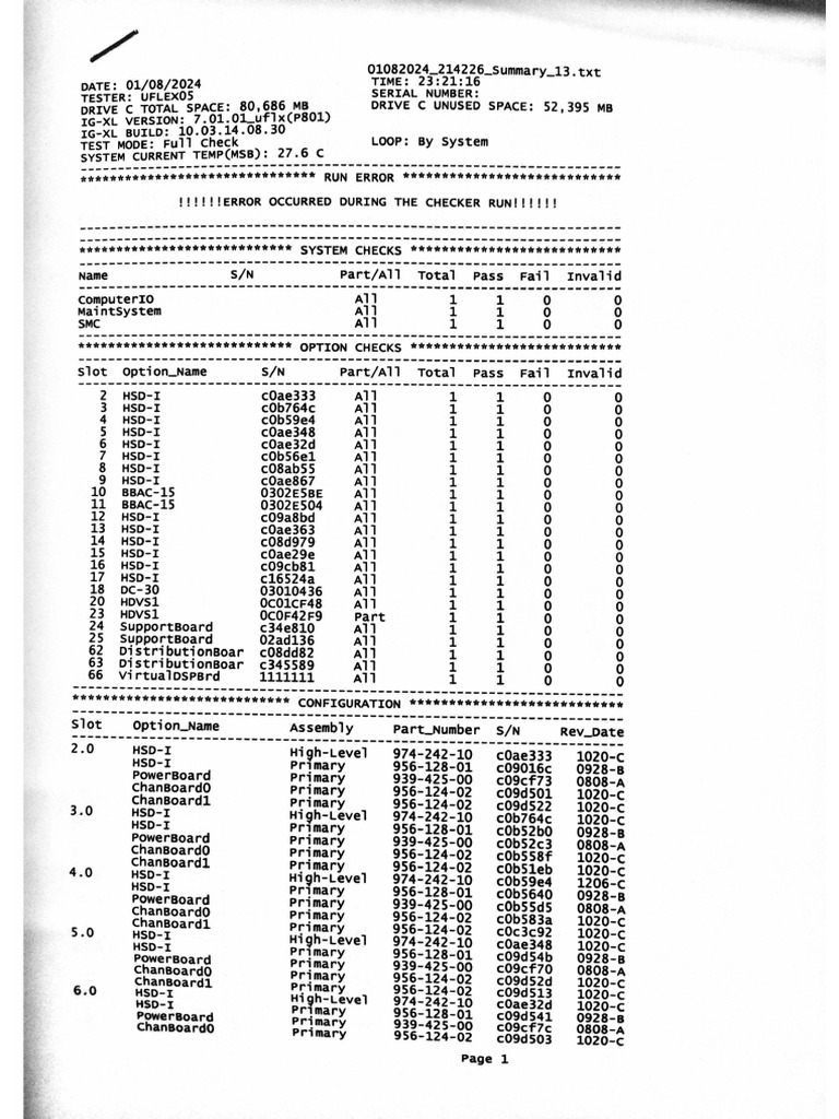 U5 Full Check 8 Jan | PDF