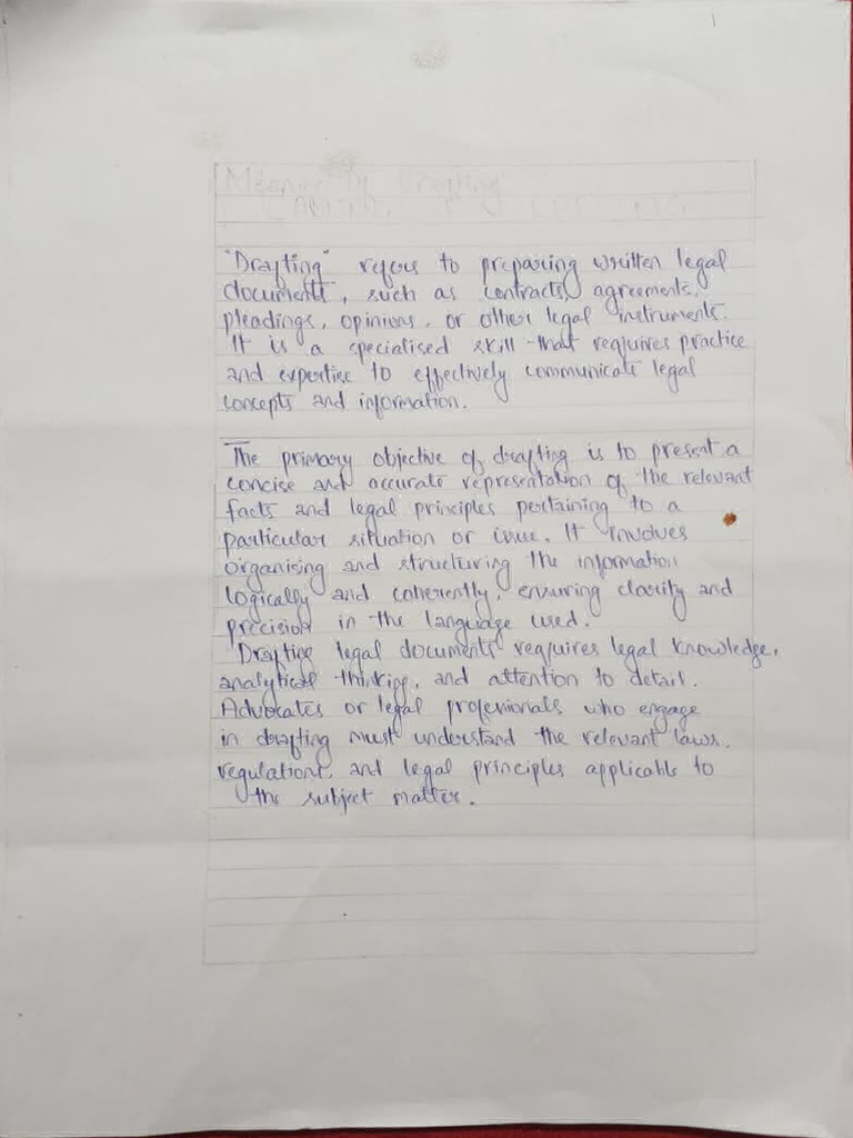 Drafting Pleading and Conveyancing | PDF