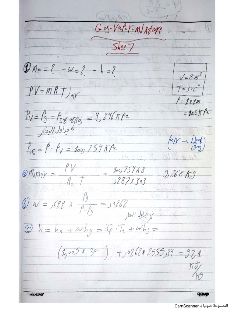 sol.Humidity sheet. | PDF
