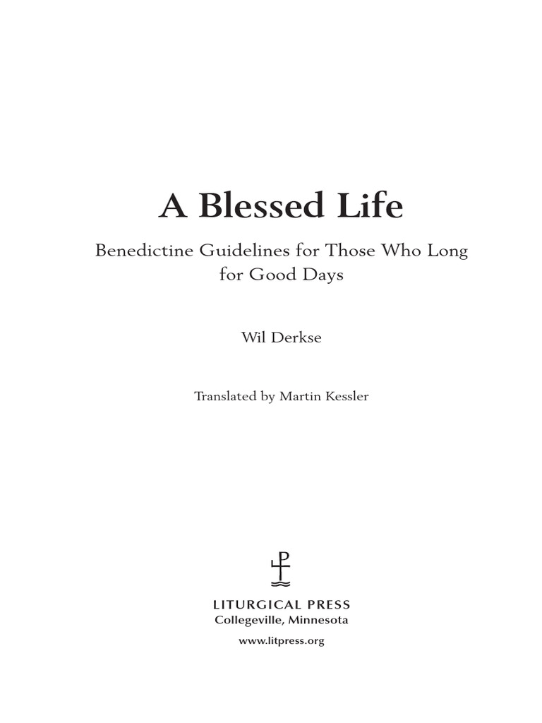A Blessed Life (Liturgian Book) | PDF | Monk | Christian Monasticism