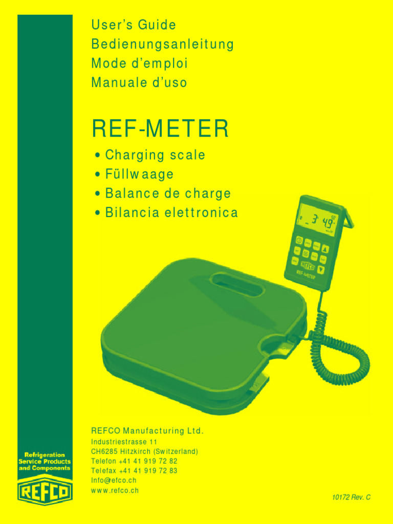 Ref Meter | PDF | Ounce | Weight