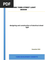 Street Light Installation Guidelines | PDF | Lighting | Components