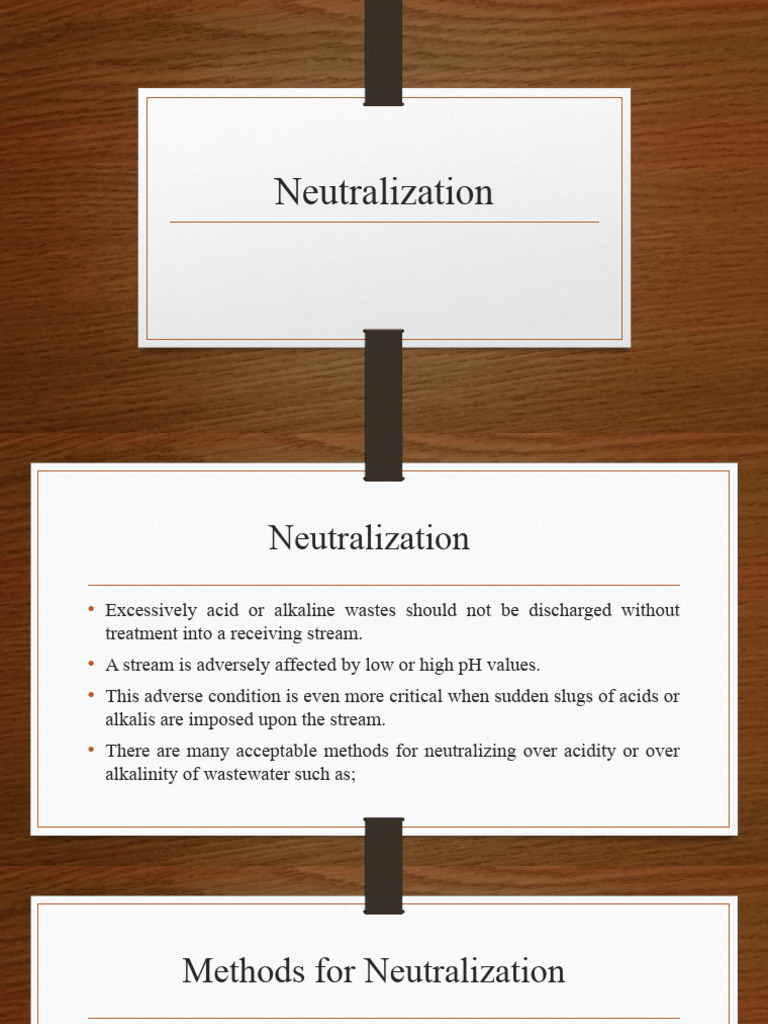 Neutralization | PDF | Lime (Material) | Sulfuric Acid