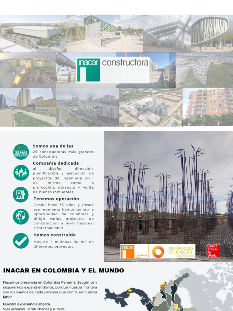 Inacar All Projects - COMP | PDF | Ingeniería | Ingeniería Ambiental