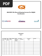Nqas Checklist | PDF | Medical Specialties