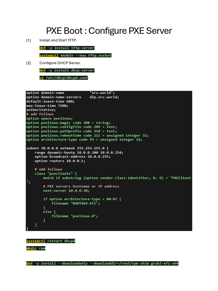 PXE Boot | PDF | System Software | Computer Science