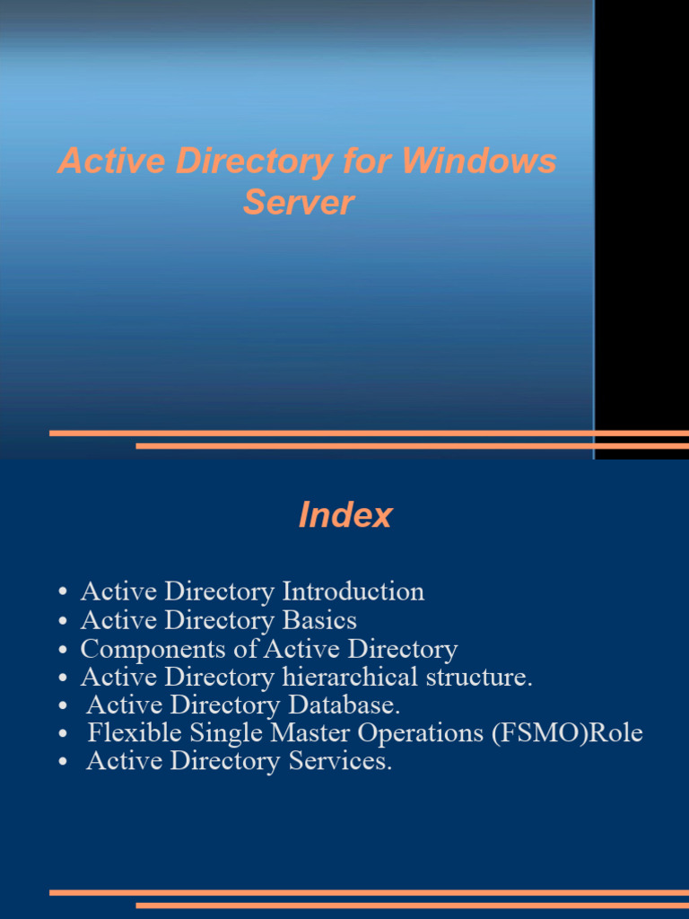 Active Direcotry Fundamentals | PDF | Active Directory | Domain Name System