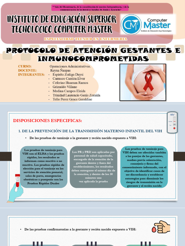Protocolo Gestate | PDF | VIH | Hepatitis B