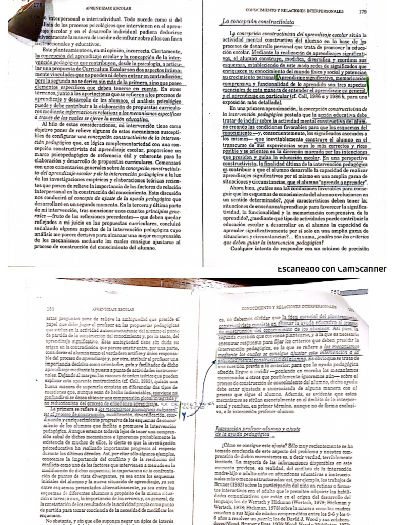 Coll Cesar. La Nocion Constructivista | PDF