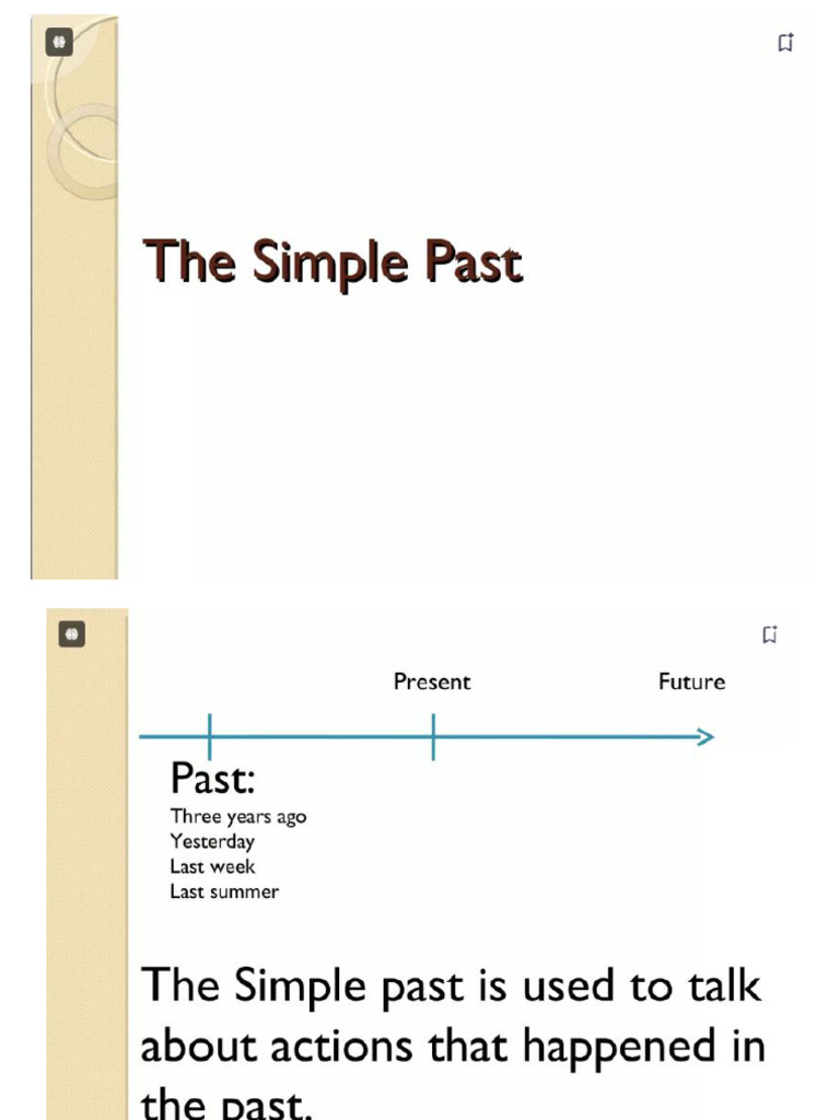 Simple Past | PDF