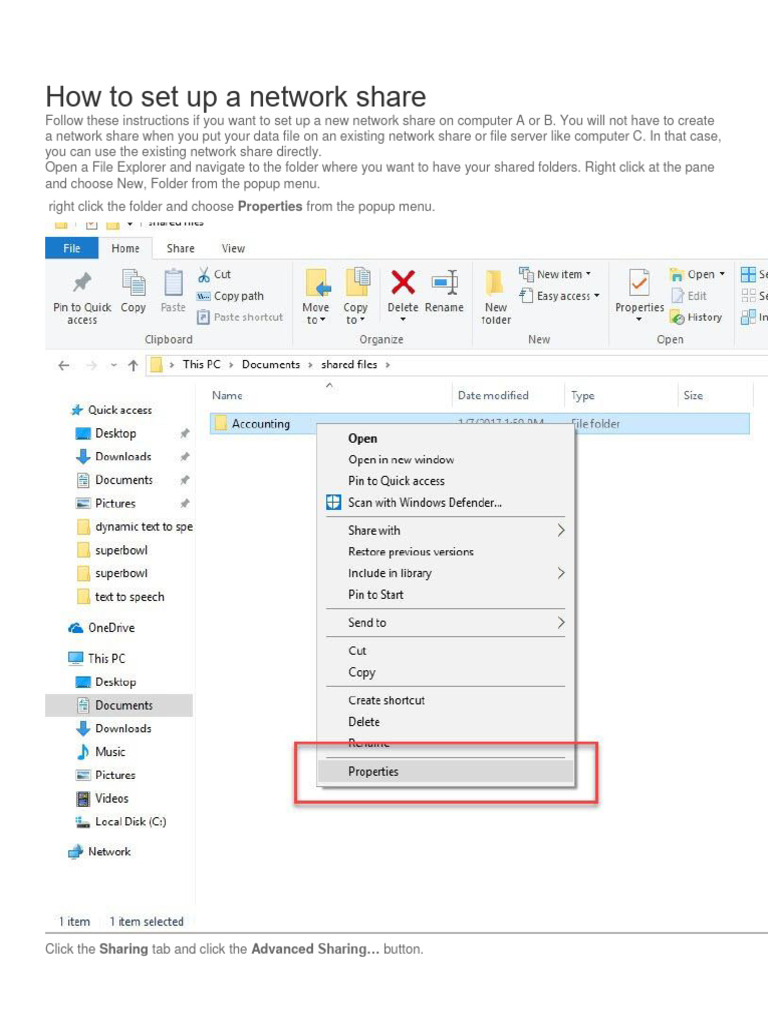 G9 Mapping Network Drive and Access Any File | PDF