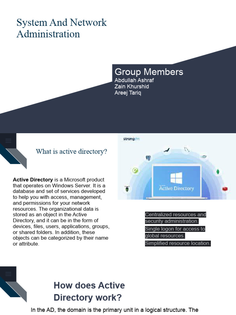 Active Directory Setup Guide for Windows | PDF | Active Directory | Information Technology ...