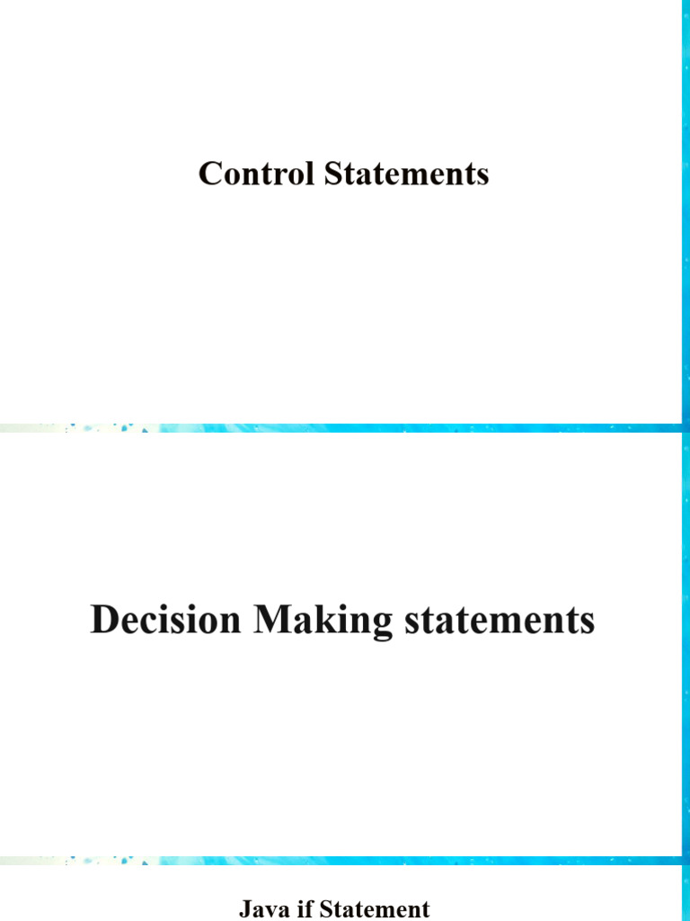 5 Condtional Statements | PDF | Computer Science | Computing