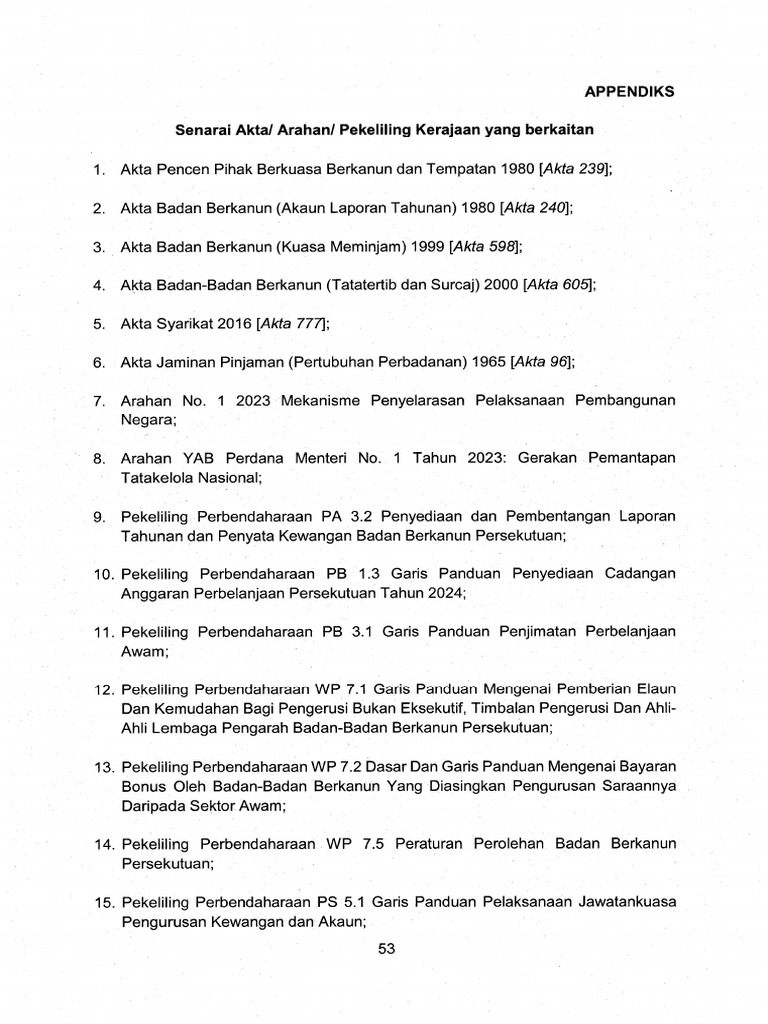 Rujukan Pengurusan Dan Tatakelola | PDF