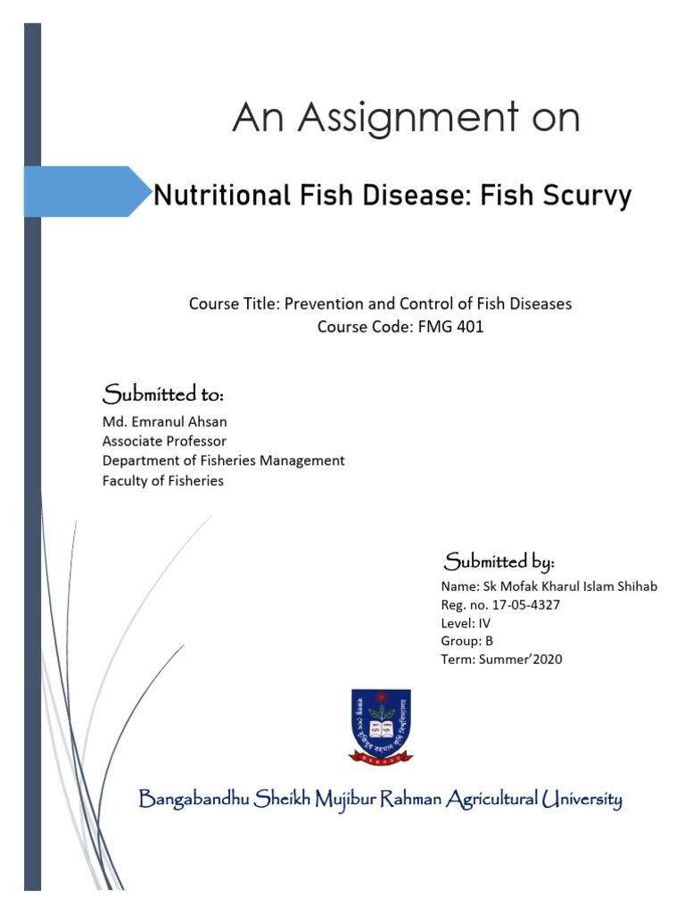 Understanding Fish Scurvy Disease | PDF | Vitamin C | Malnutrition