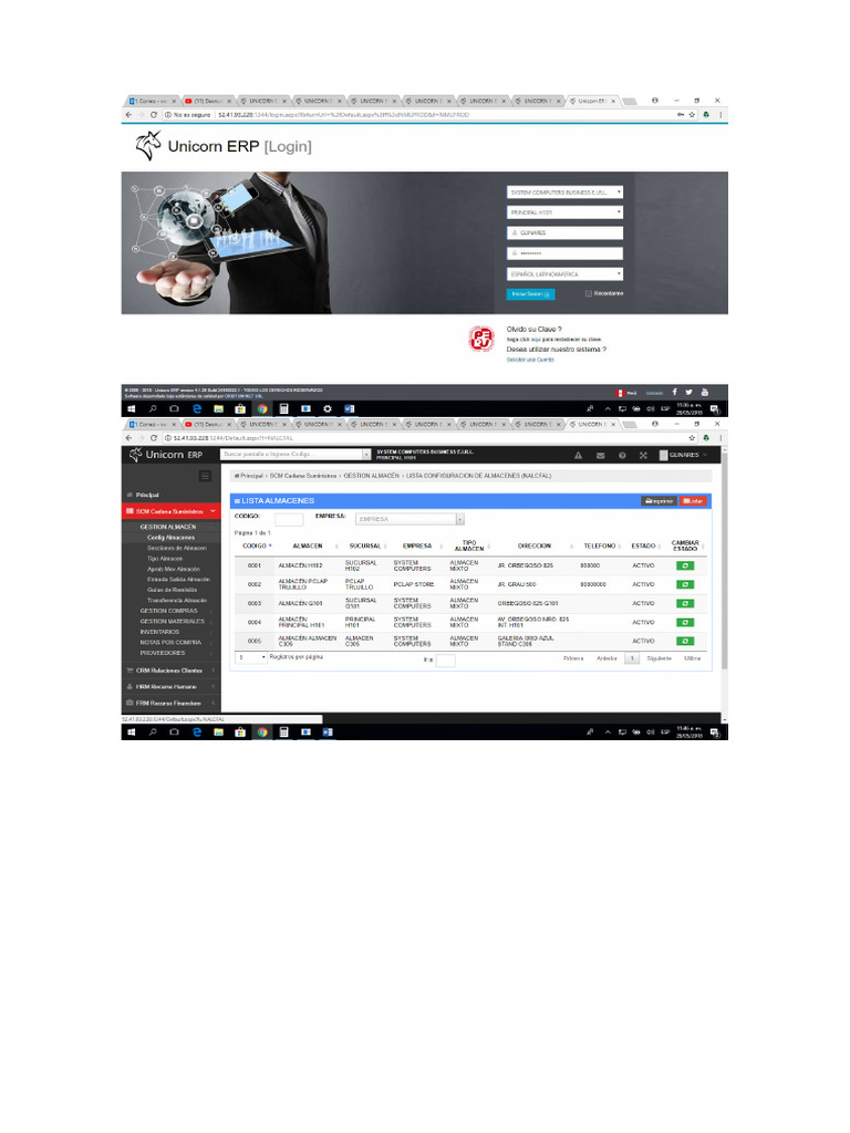 Capturas Del Sistema | PDF
