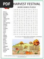 6th Grade Fall Crossword | PDF