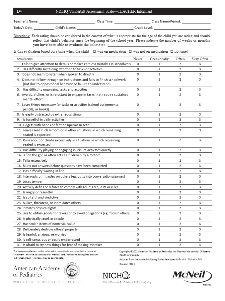 Teacher Initial | PDF | Teachers | Attention