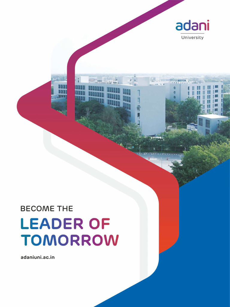 Adani University Brochure | PDF