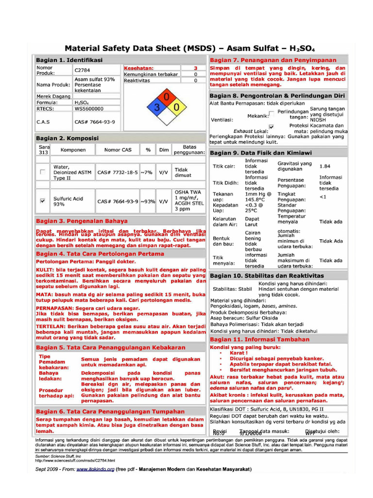Msds Modul 6 | PDF