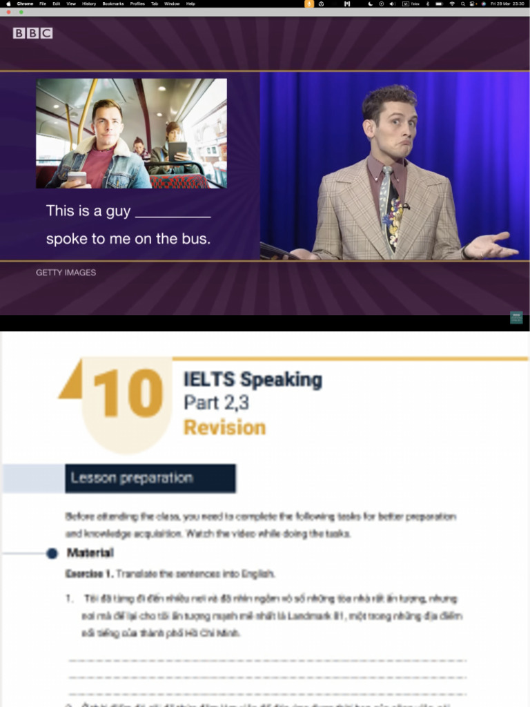 A New - Speaking Revision Part 2 - 3 | PDF