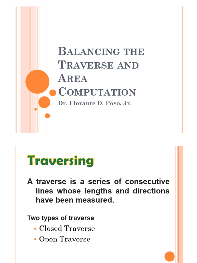 3 Area Computation | PDF | Surveying | Geometry
