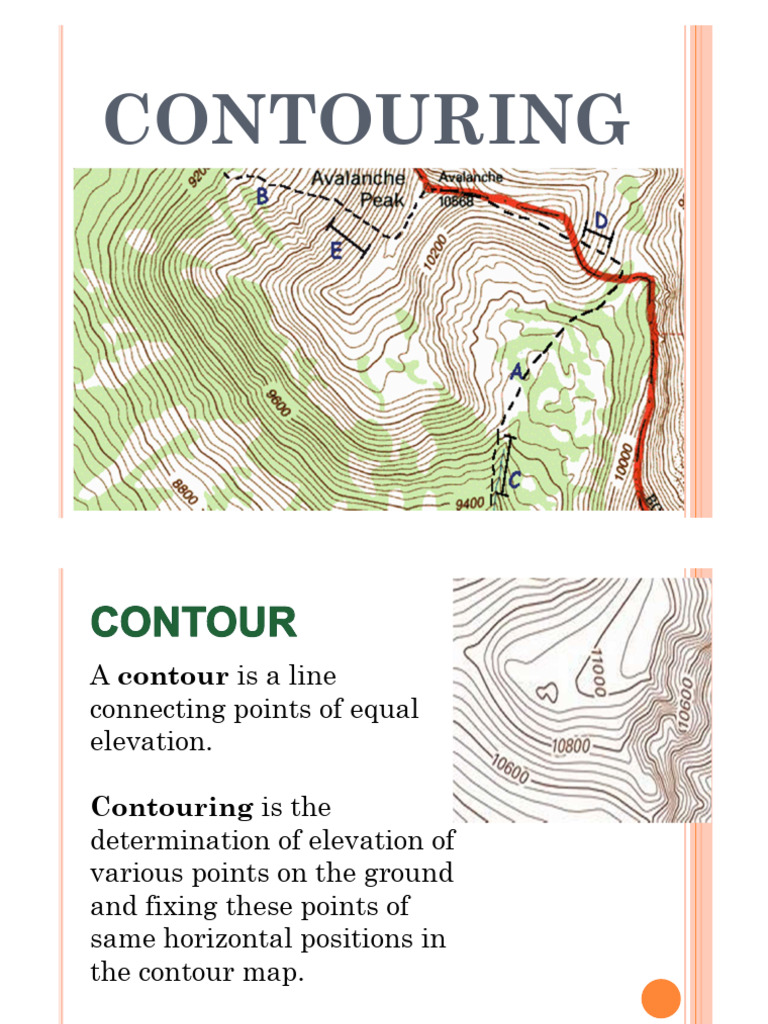 6 Contouring | PDF | Contour Line | Slope