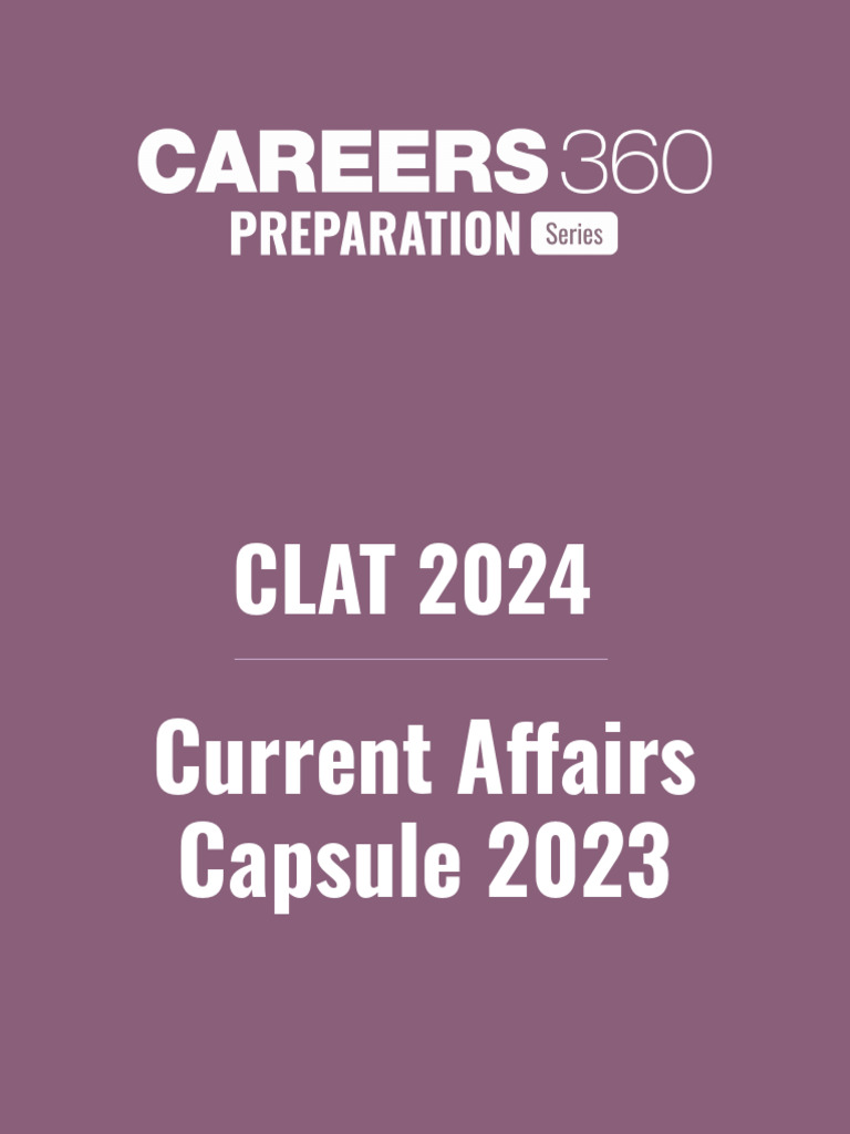 Current Affairs Capsule 2023 HX1TAbu | PDF | Business