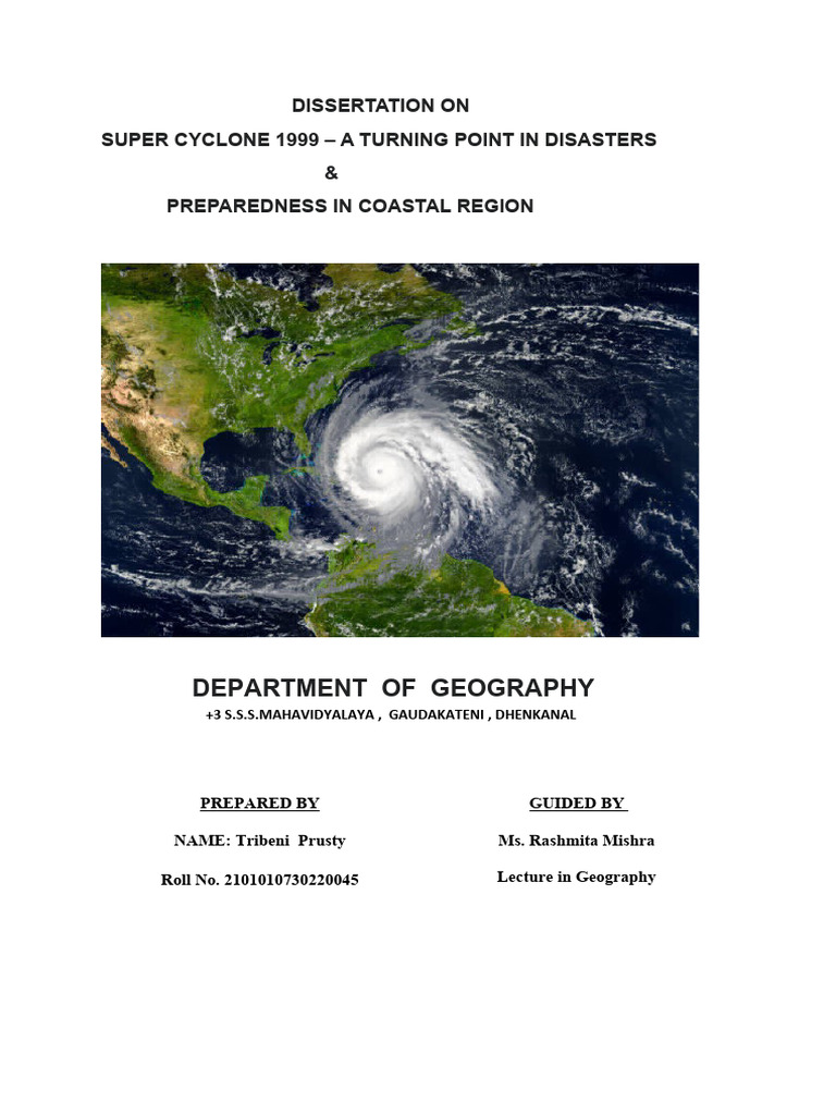 Front page of Cyclone | PDF