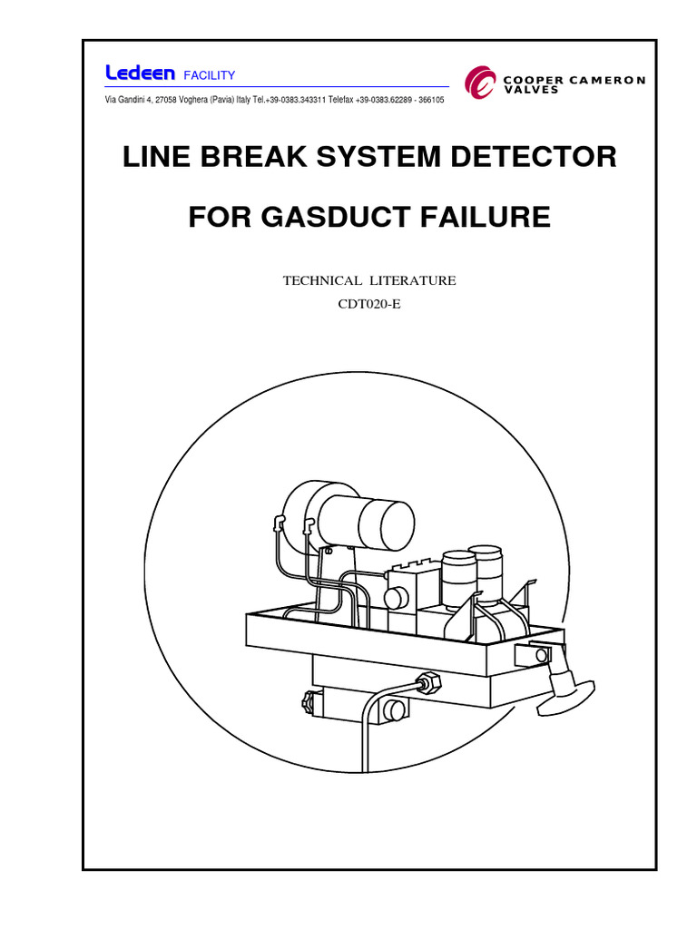 Line Break | PDF | Valve | Actuator