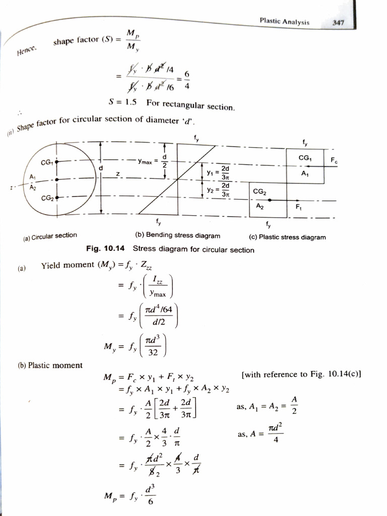 plastic analysis | PDF | Beam (Structure) | Physical Sciences